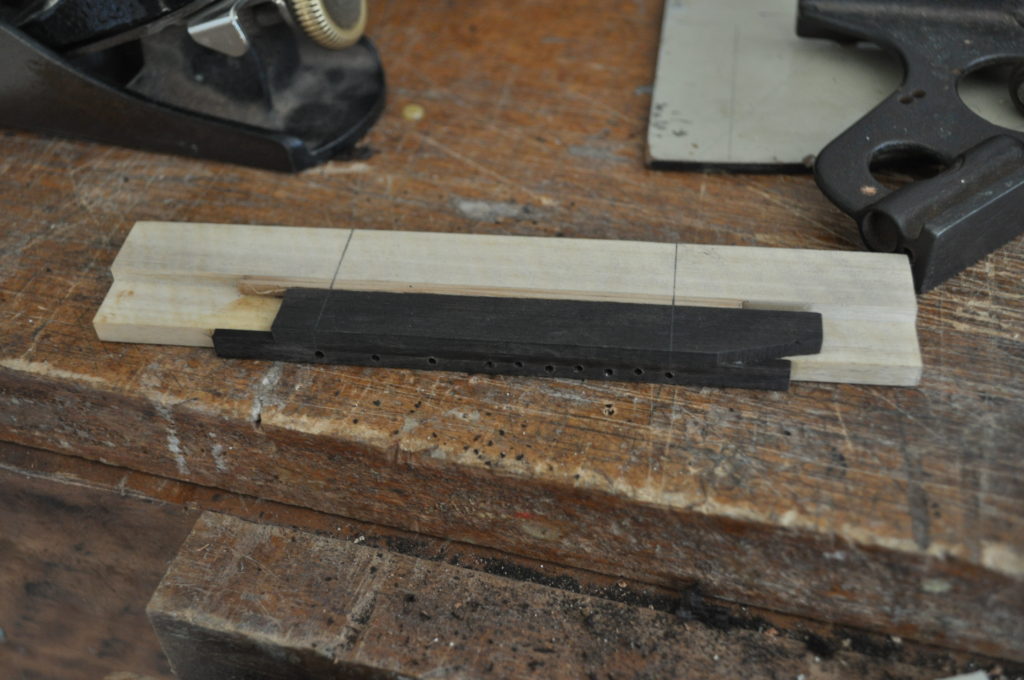 Custom 7 String bridge « Litchfield Guitars